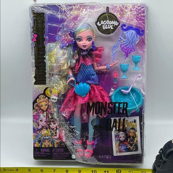 Mattel | Toys | Monster High Lagoona Blue In Party Dress With ...